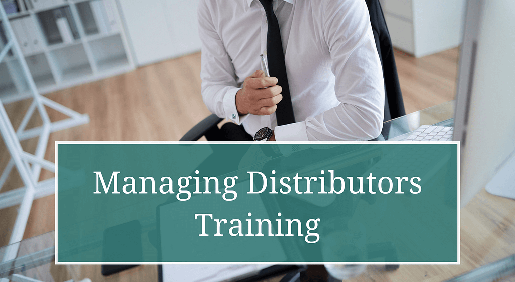 Managing Distributors Training Program | SPS Training Program